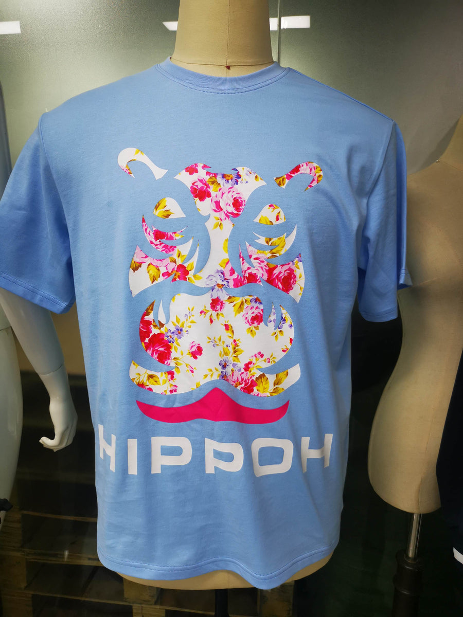 HippoH Face Floral Tee Print – HippoHCulture